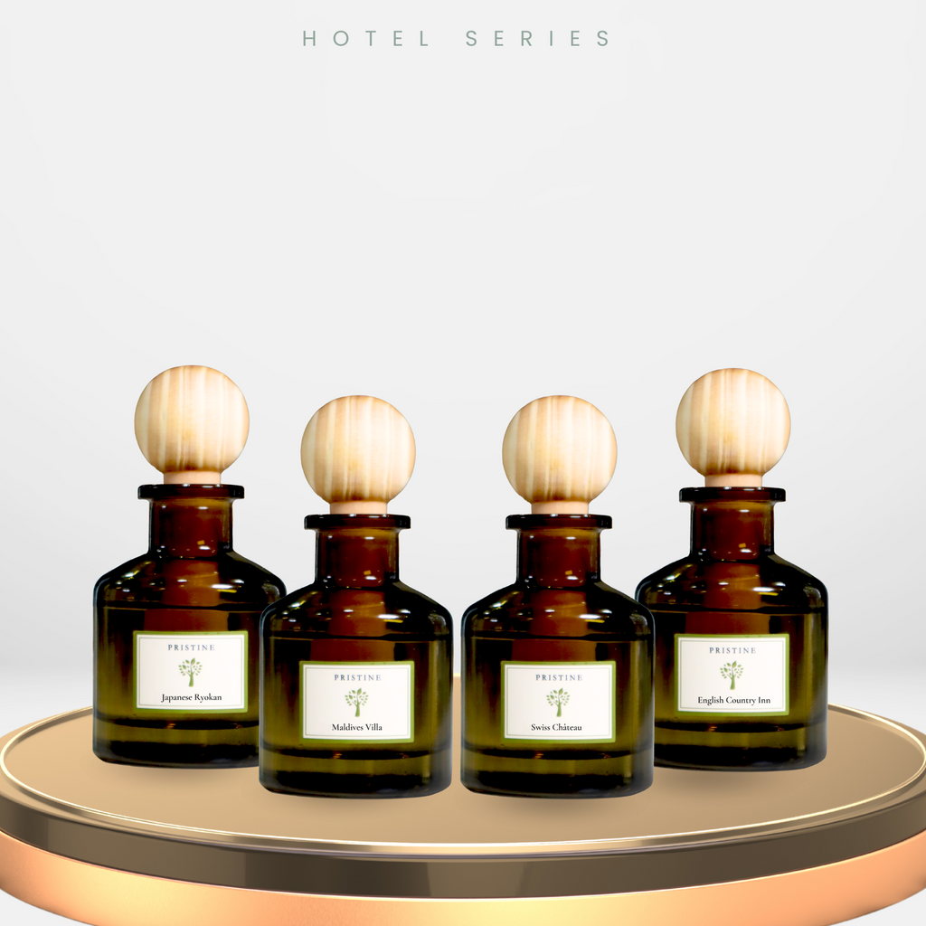 4-Pack Hotel Scent Ball Diffuser Bundle | Pristine MY
